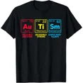 Autism Awareness With Elements Periodic Table New H27064 T-Shirt, for ...