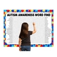 Autism Awareness Word Search Game, Giant Crossword Puzzle, Large Word ...