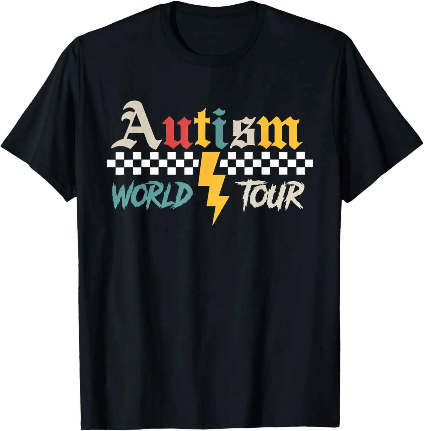 Autism Awareness World Tour Be Kind Quotes 2 Side T-Shirt - Walmart.com