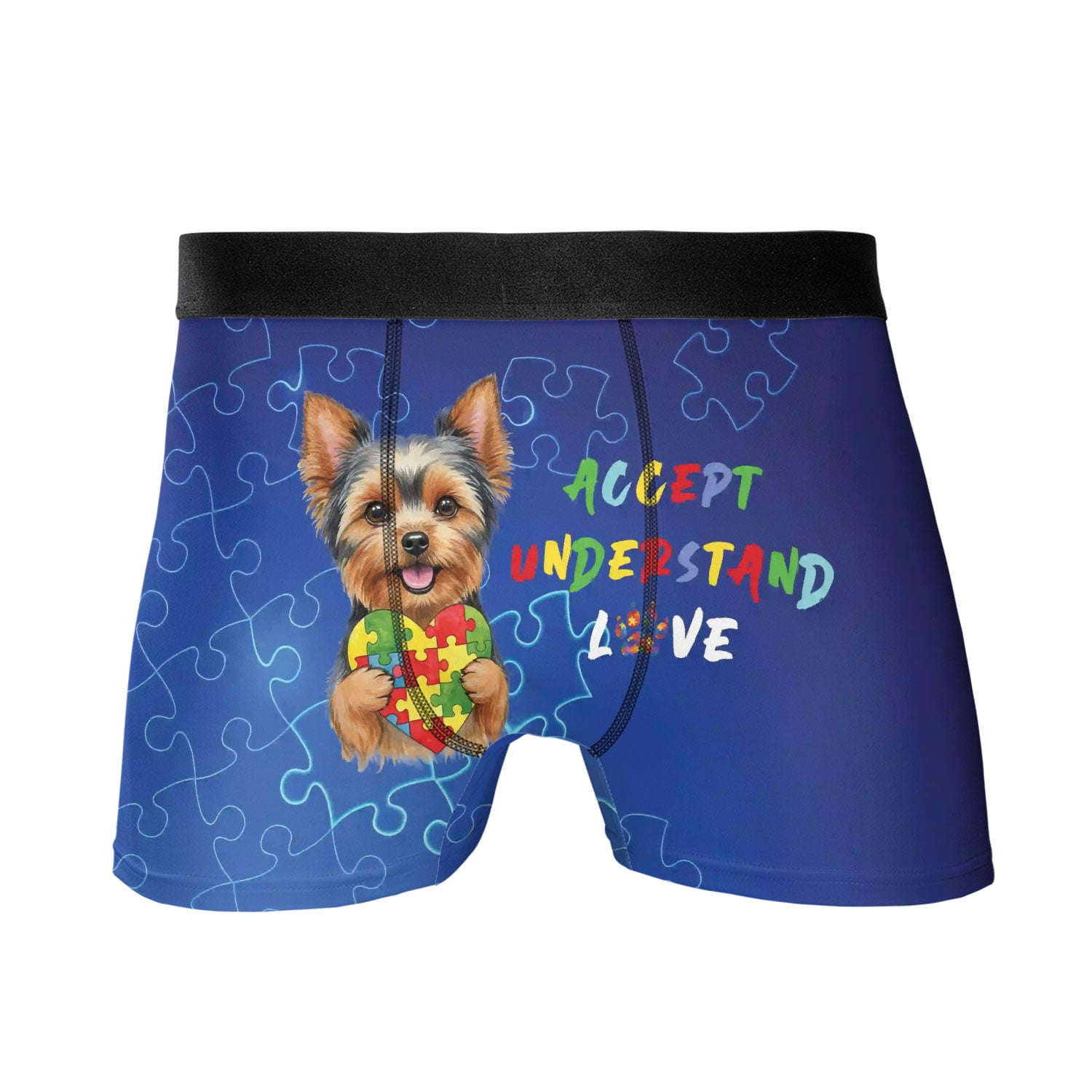 Autism Awareness Yorkshire Terrier Accept Understand Love All Over ...