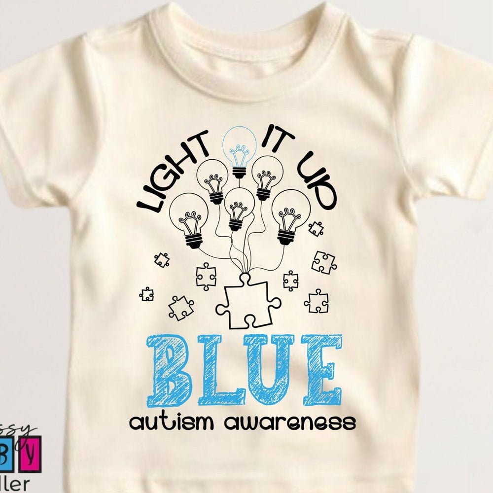 Autism Baby Toddler Shirt, Kids Autism Shirts, Support Kids Tshirt ...