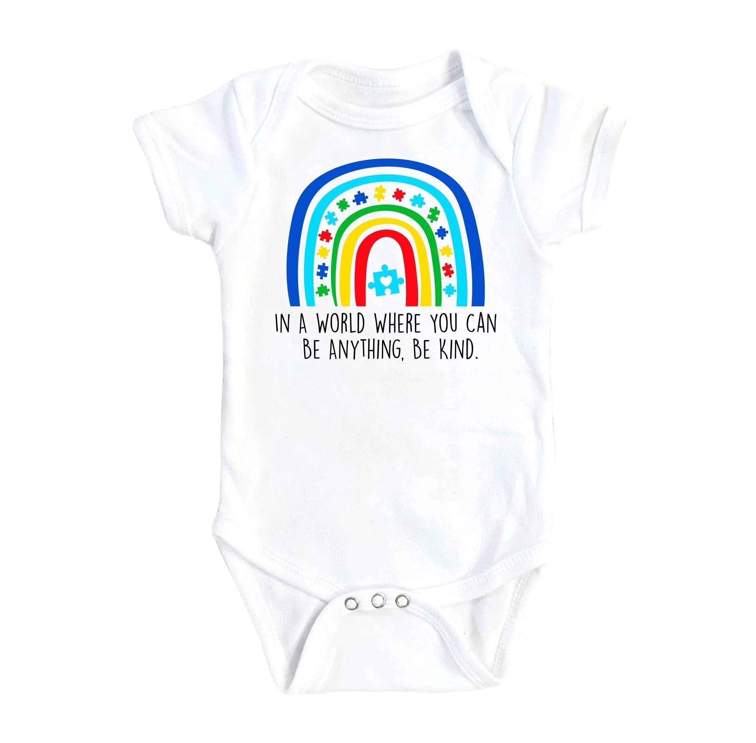 Autism Be Kind - Baby Boy Girl Clothes Infant Bodysuit Funny Cute ...