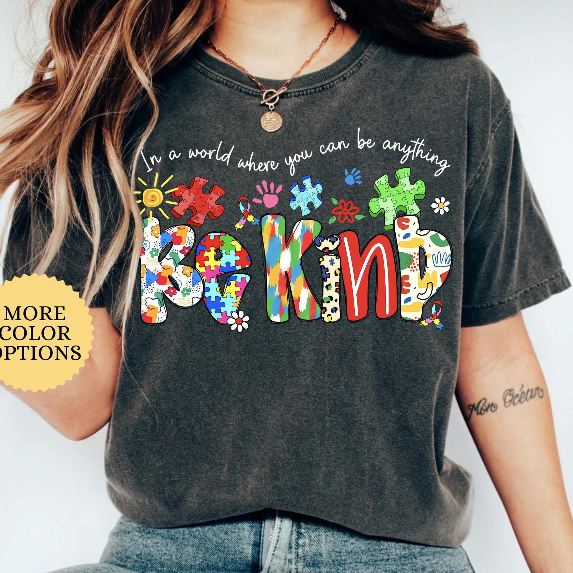 Autism Be Kind Shirt Autism Awareness Shirt Autism Puzzle Shirt Autism ...