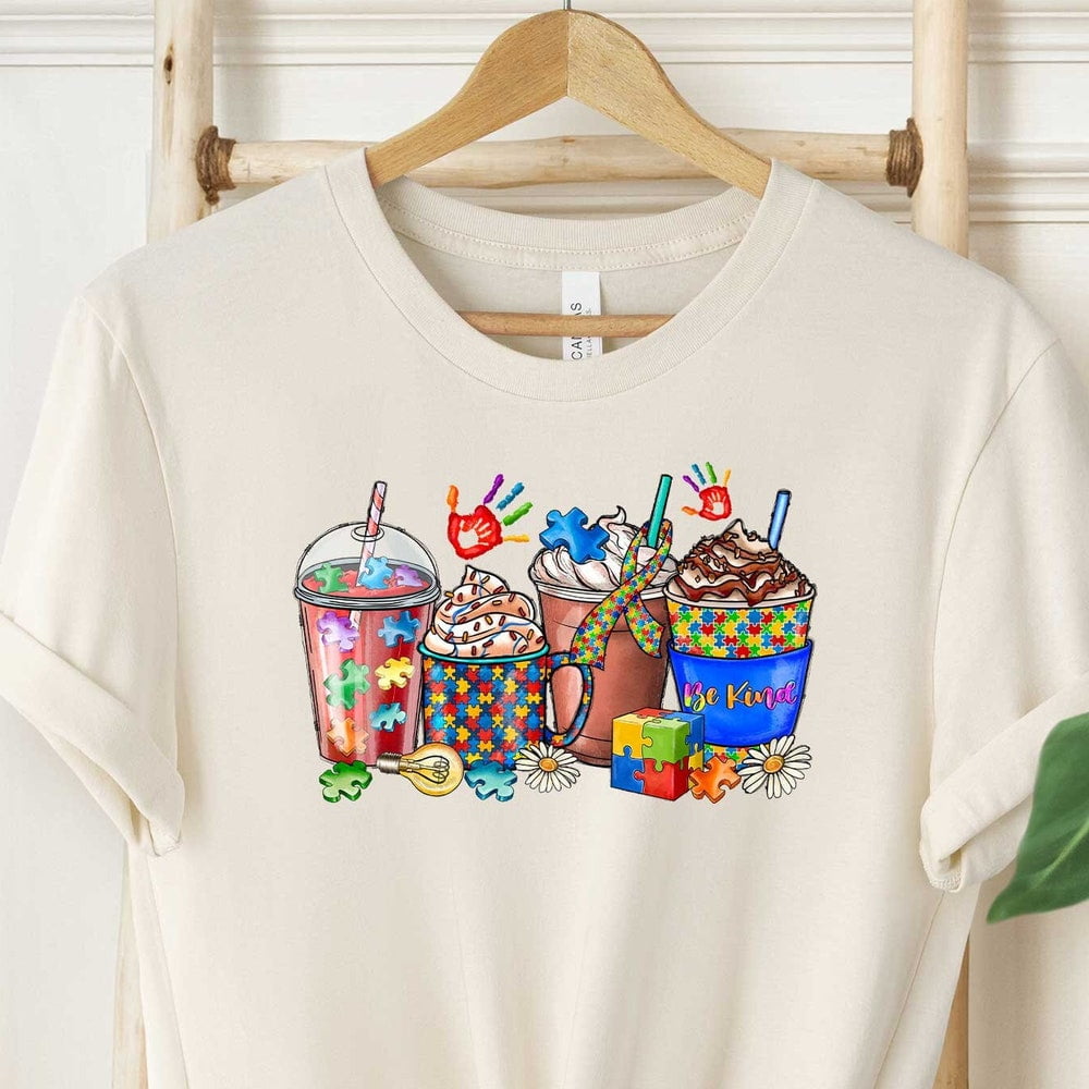 Autism Cup Shirt, Autisim And Coffee Shirt, Autism Awareness Shirt ...