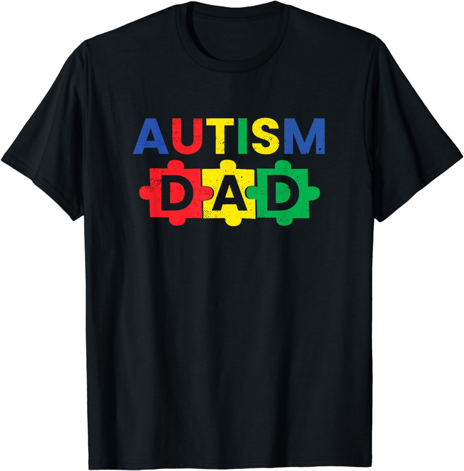 Autism Dad Fathering Autism Support Awareness Month T-Shirt - Walmart.com