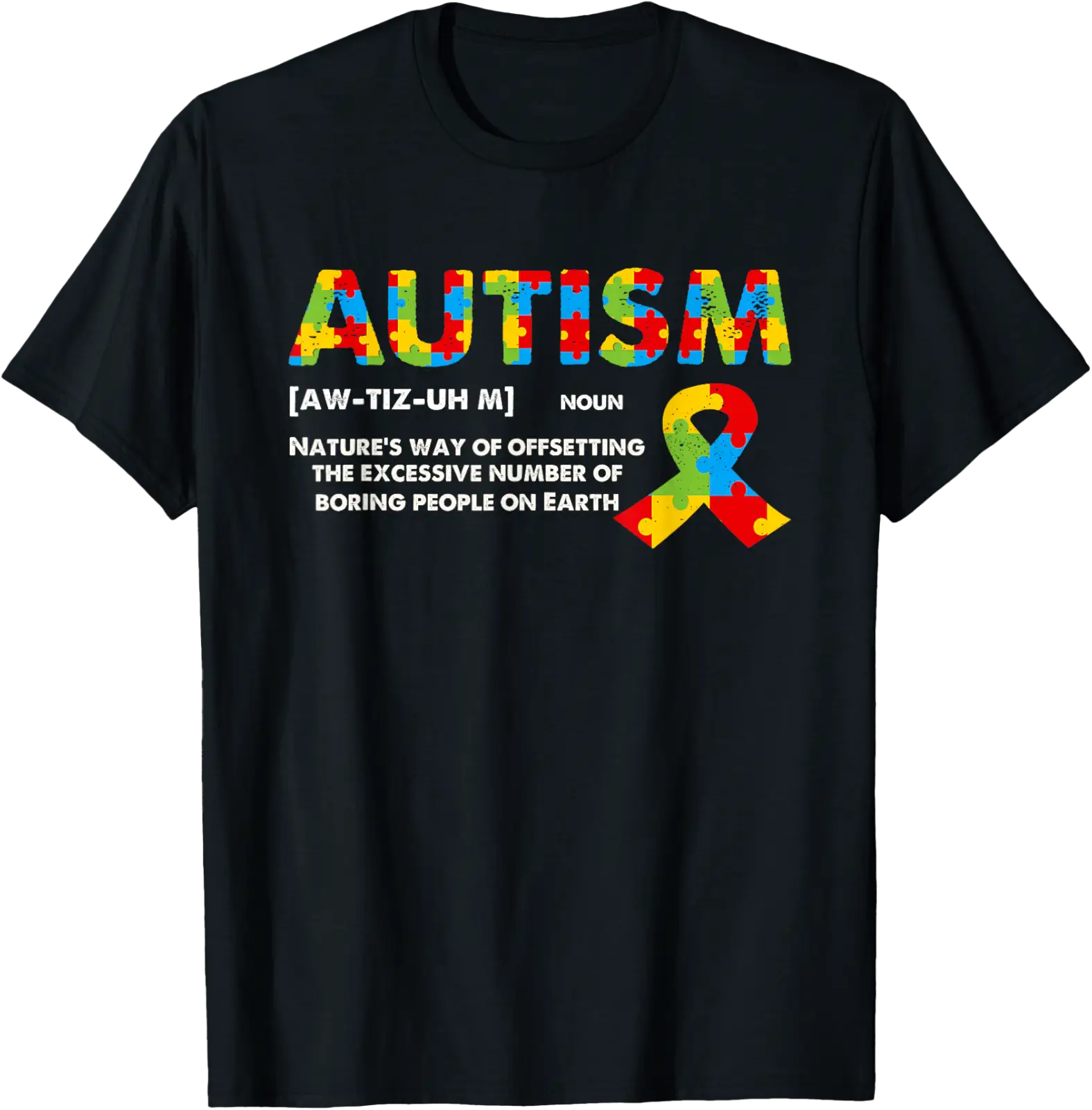 Autism Definition - Autism Awareness Month T-Shirt - Walmart.com