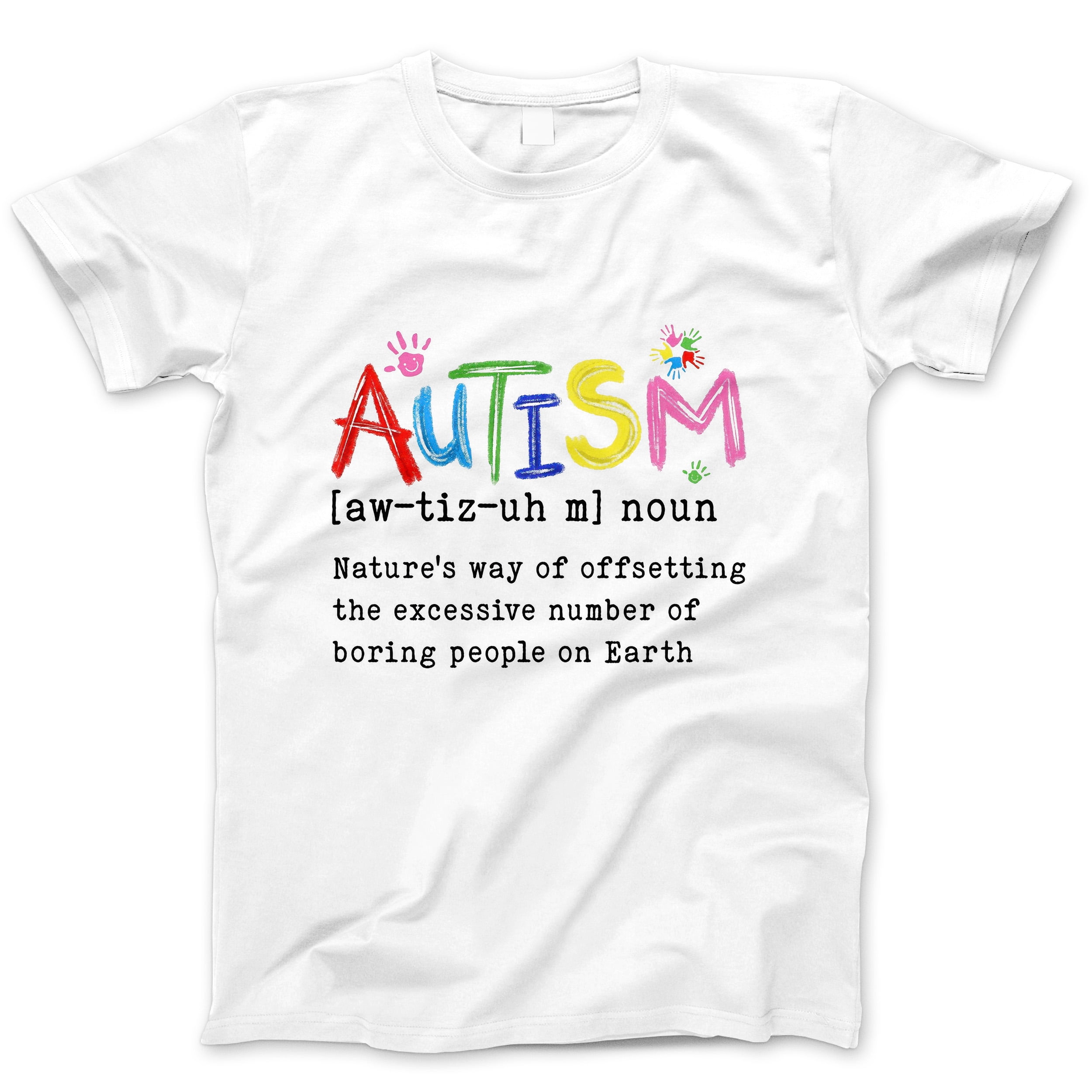 Autism Definition Graphic T-Shirt - Colorful Awareness Tee for Men and ...