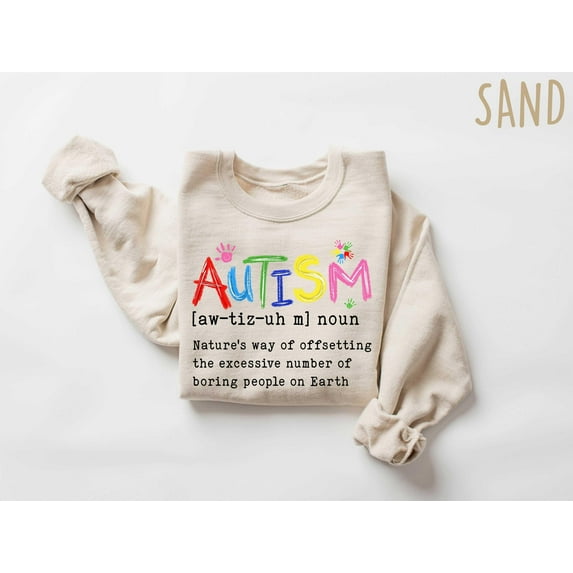 Autism Definition Shirt, Autism Awareness Sweatshirt, Special Education ...