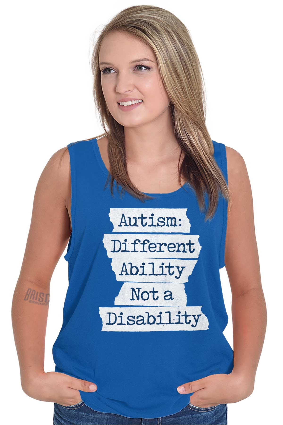 Autism Different Disability Awareness Tank Top T Shirts Men Women ...
