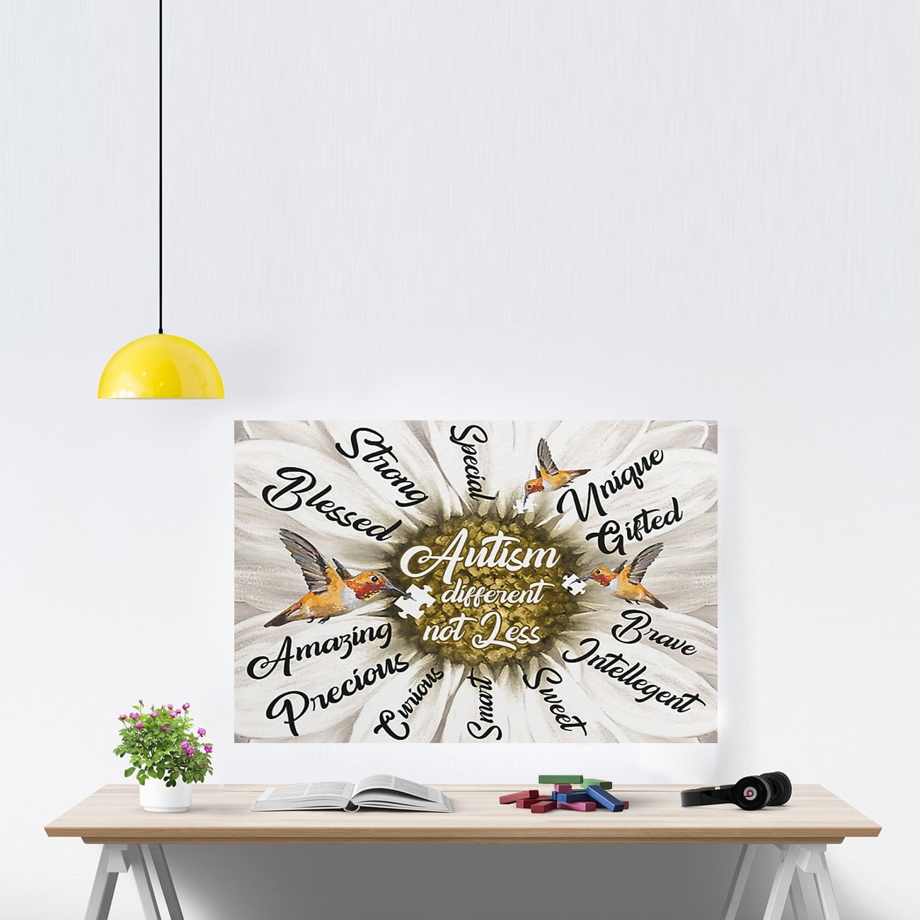 Autism Different Not Less Poster Austims Poster Autism Poster 24 x 36 ...