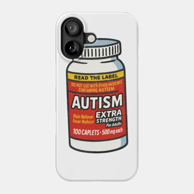 Autism Extra Strength Funny Parody Graphic Case for Apple iPhone 11 to ...
