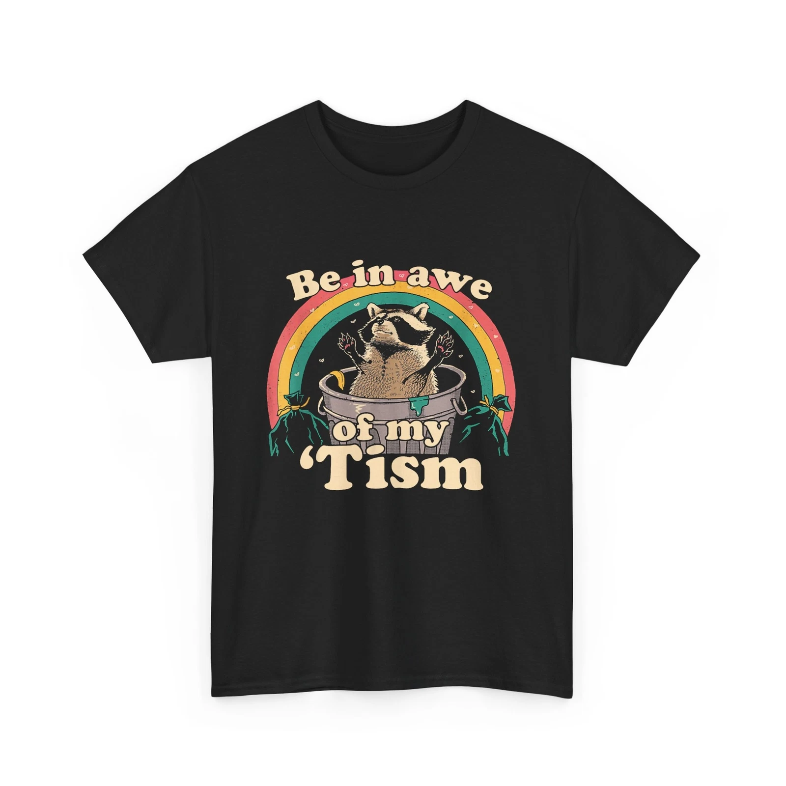 Autism Funny Be In Awe Of My Tism Meme Autistic Animal Unisex T-Shirt ...