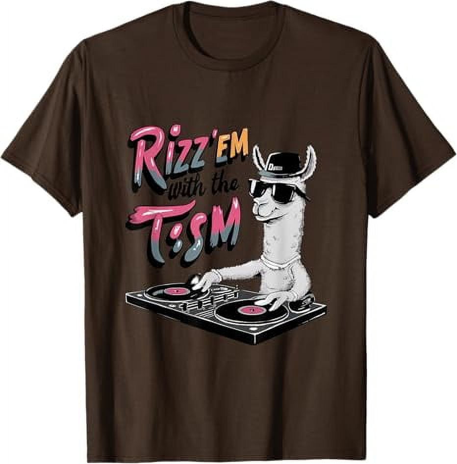 Autism Funny Rizz Em With The Tism Meme Autistic Opossum T-Shirt ...