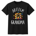 Autism Grandma Graphic T-Shirt, Puzzle Piece Awareness Unisex Classic ...
