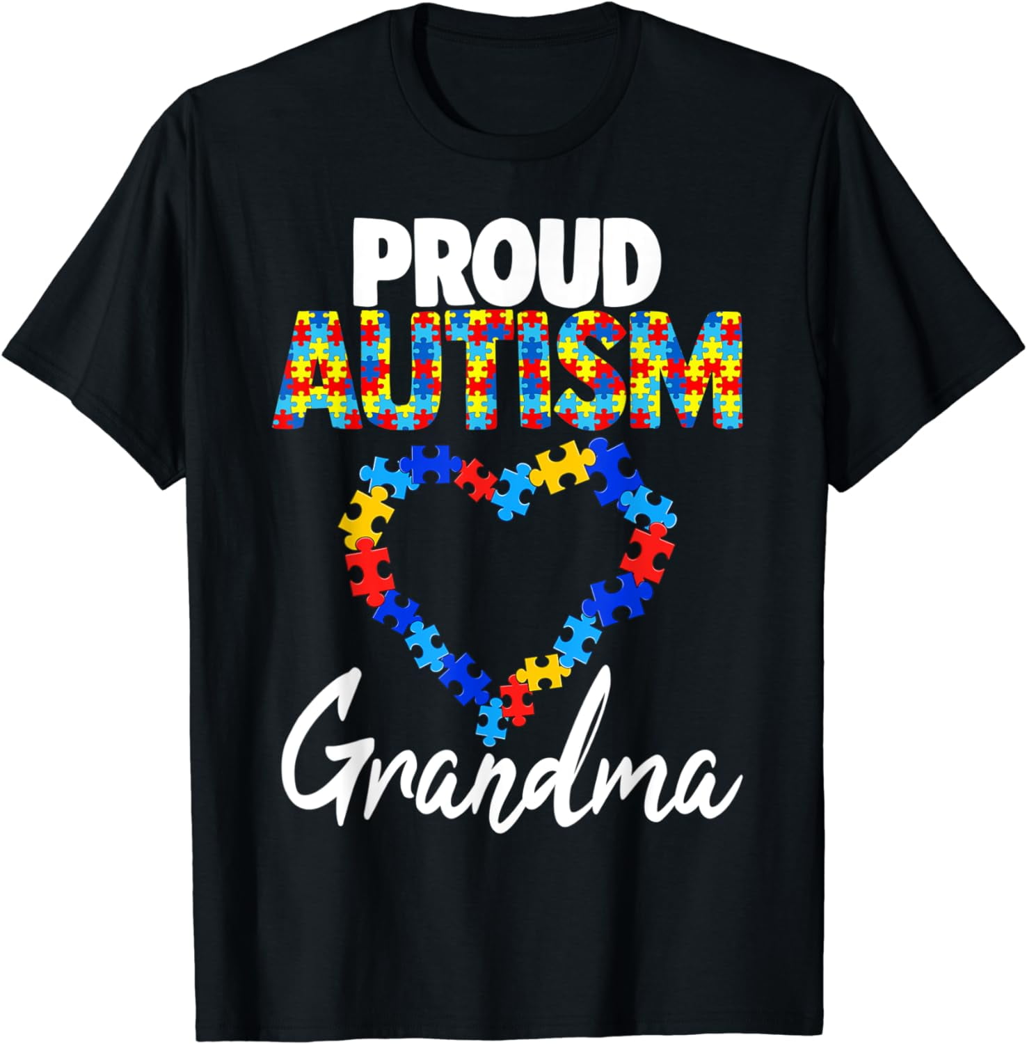 Autism Grandma Shirts Women Grandma Autism Gift T-Shirt - Walmart.com