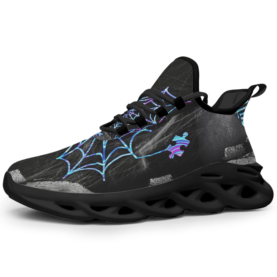 Autism Halloween Shoes Trail Running Shoe Non-Slip Breathable ...