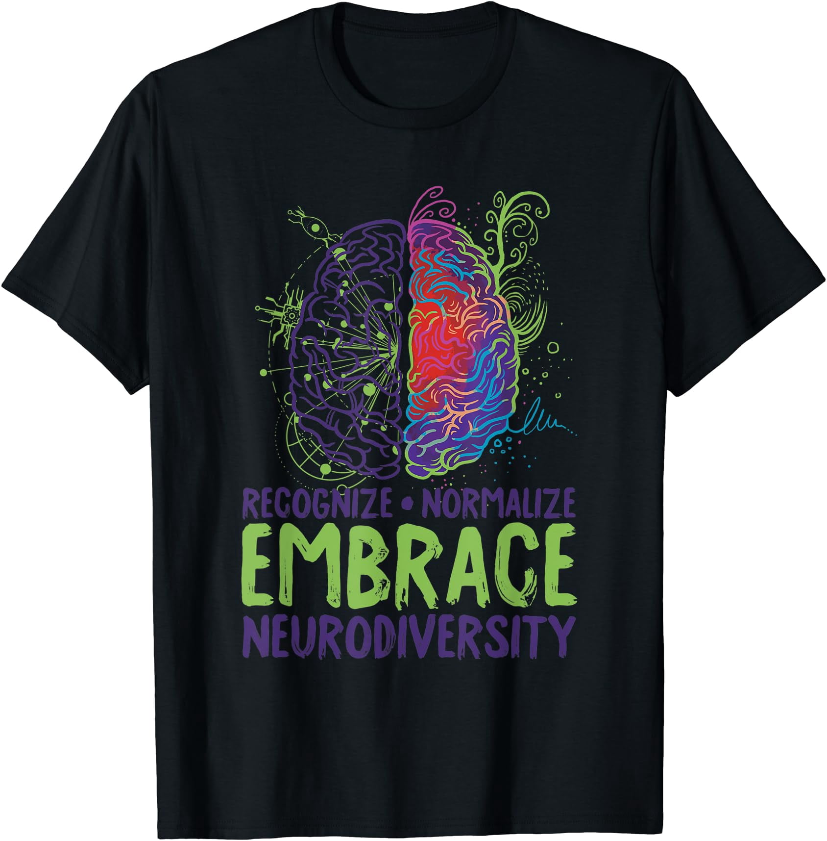 Autism Infinity Symbol Celebrate Neurodiversity T-Shirt - Walmart.com