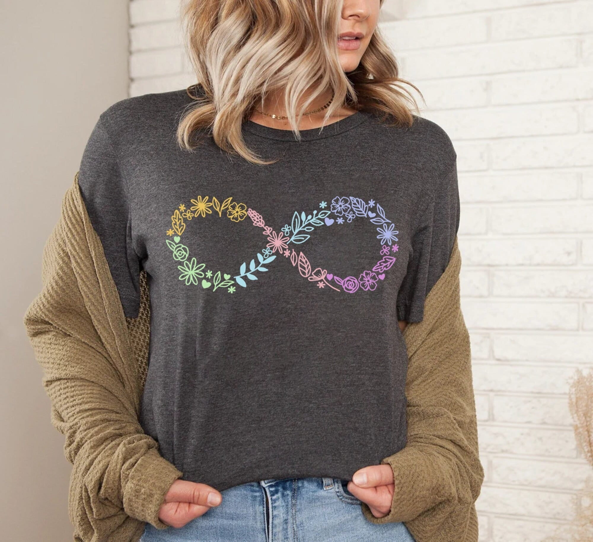 Autism Infinity Tee,Autism Gift,Autism Infinity Symbol Shirt,Autism ...