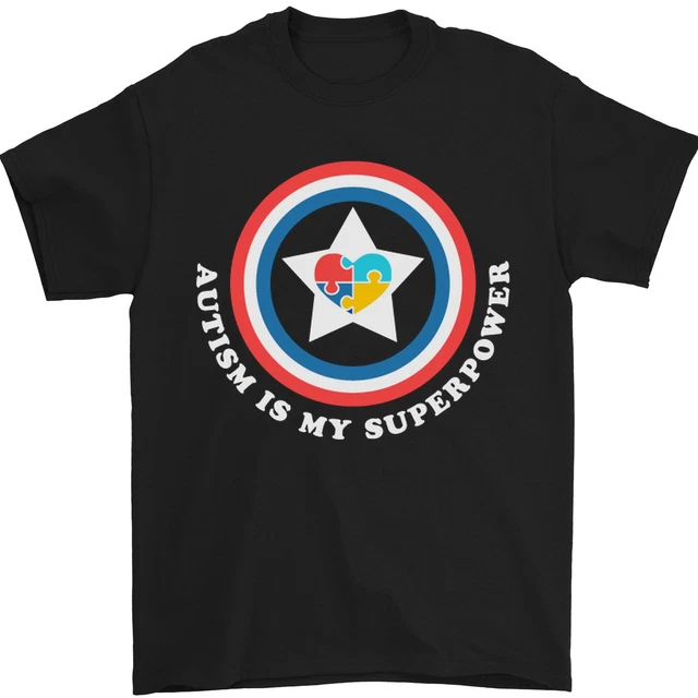 Autism Is My Superpower Autistic Mens S-5XL T-Shirt - Walmart.com