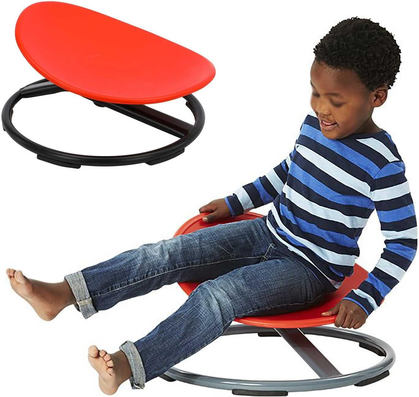 Autism Kids Swivel Chair,Spin Sensory Chair,Kids Spinning Chair,Sit ...