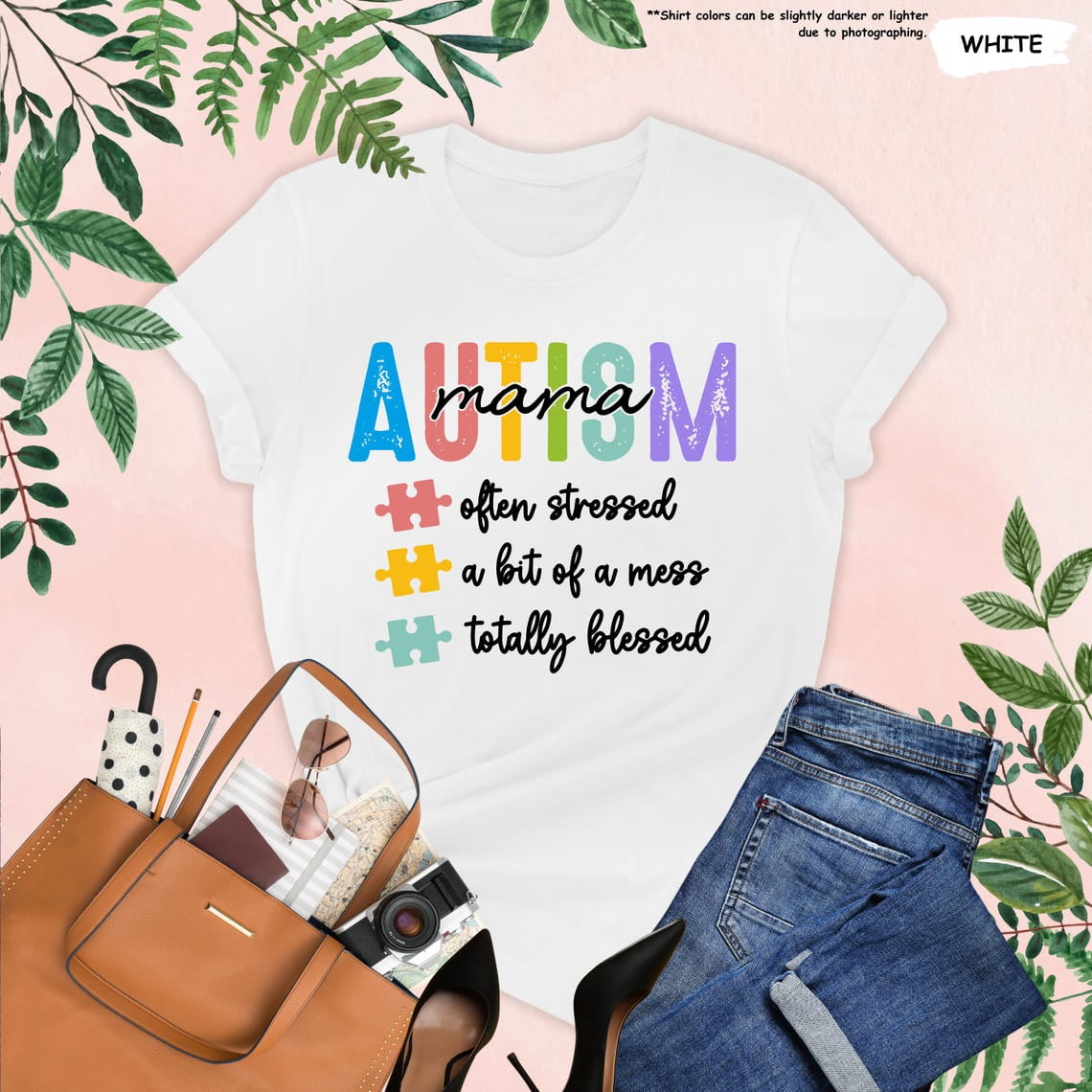 Autism Mama Puzzle Shirt, Autism Awareness Shirt, Autism Mom Gift ...