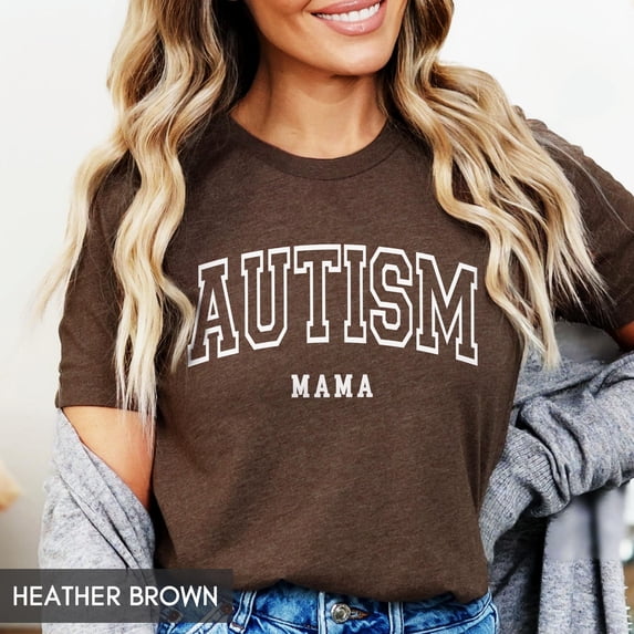 Autism Mama Shirt Neurodiversity Awareness Month Parent Tee - Walmart.com