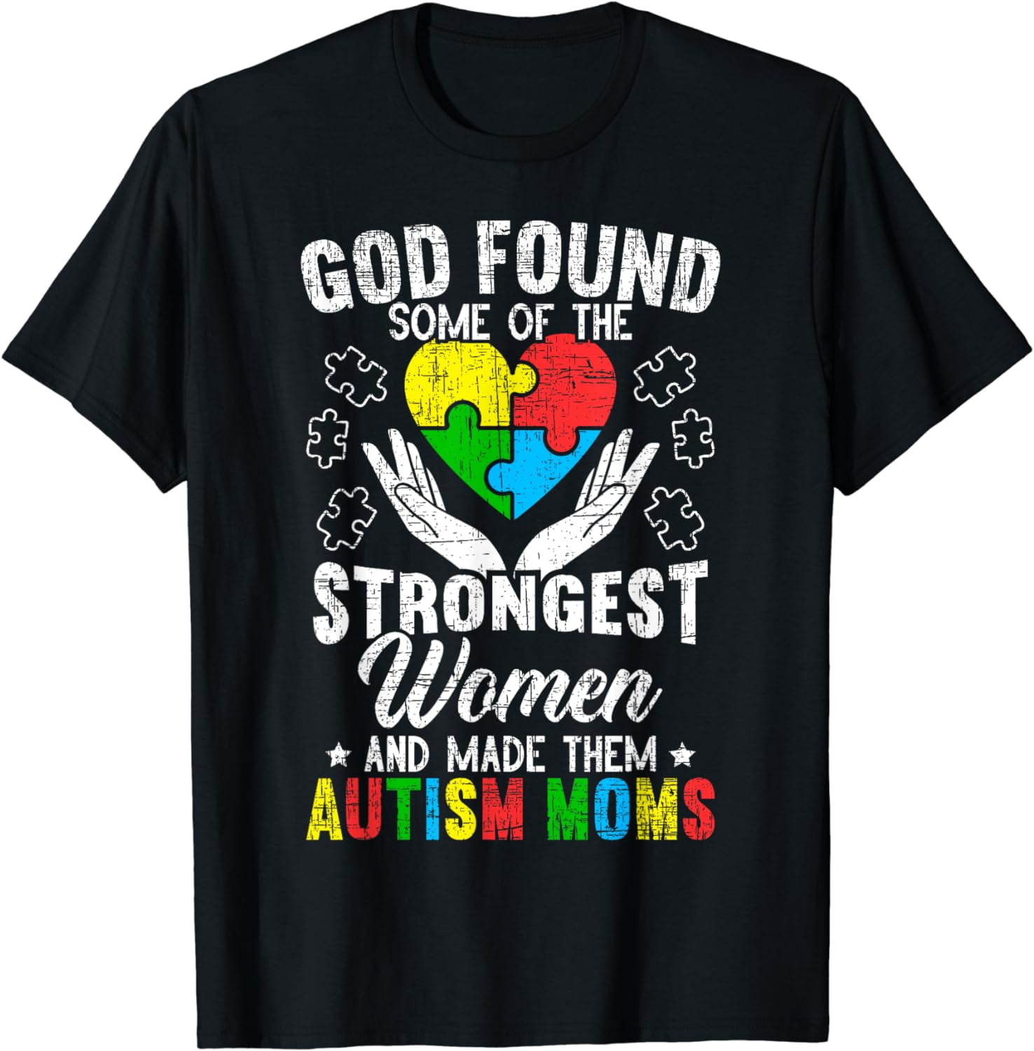 Autism Mom ASD Awareness Autism Spectrum Disorder Mother T-Shirt ...
