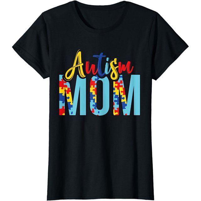 Autism Mom Life Puzzle Mothers Day Autism Mom T-Shirt - Walmart.com