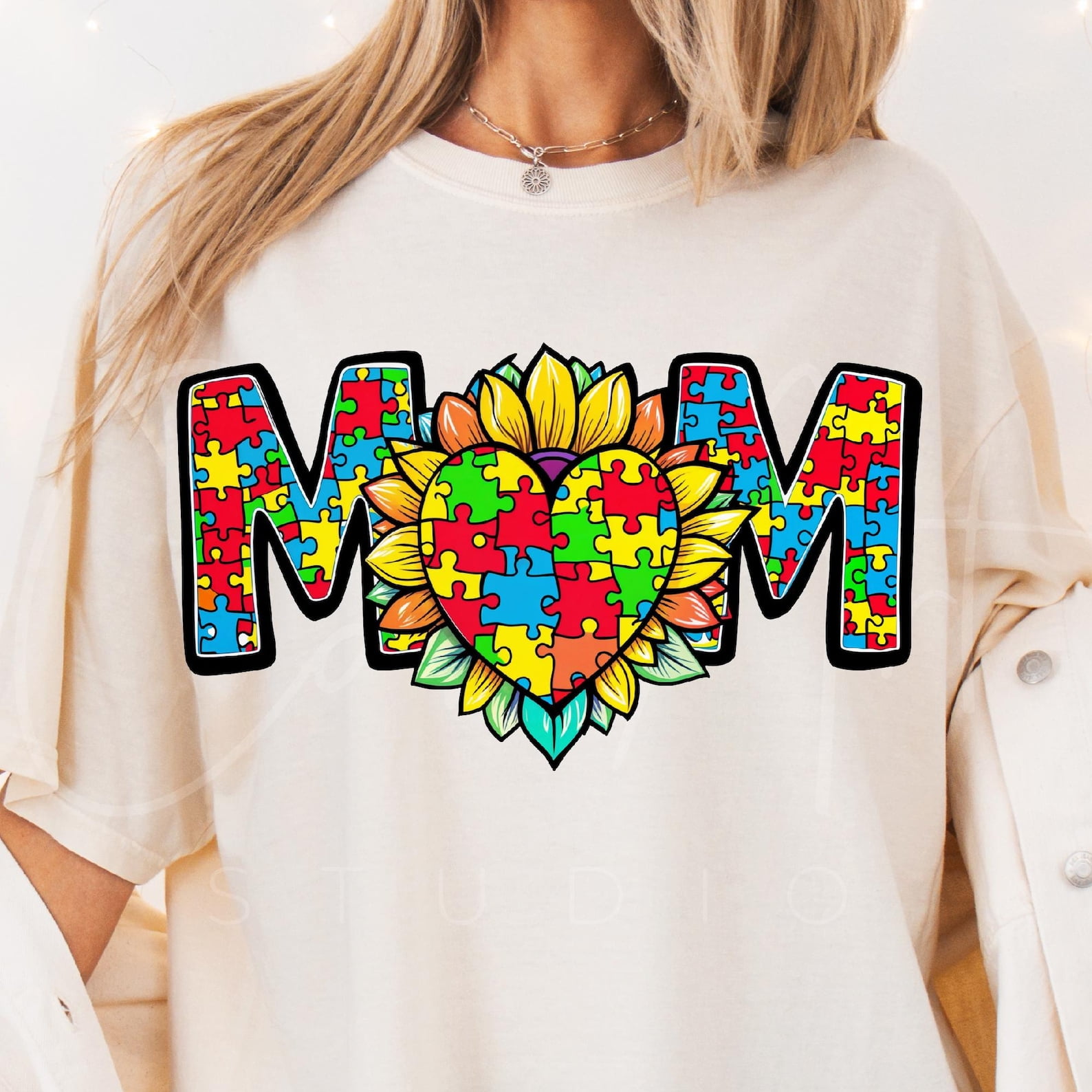 Autism Mom Png, Autism Awareness Mama Png, Mom Puzzle Piece Sublimation ...