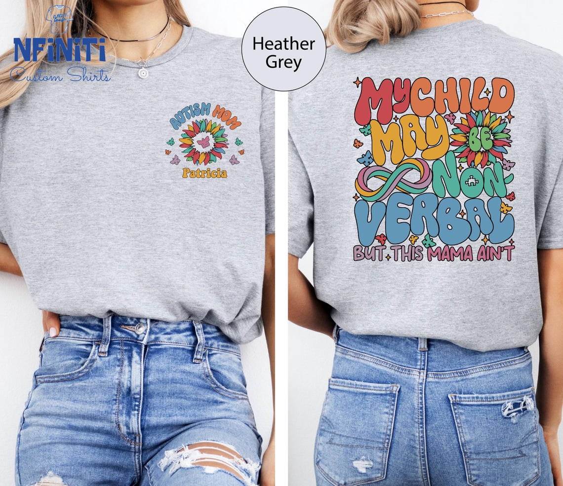 Autism Mom Pocket Print Shirt: Fierce Mama Autism Acceptance Tee TSHIRT All Size S-5XL - Walmart.com