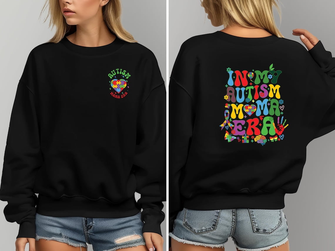 In My Autism Mom Sweatshirt, In My Autism Mom Hoodie, Autism Mom ...