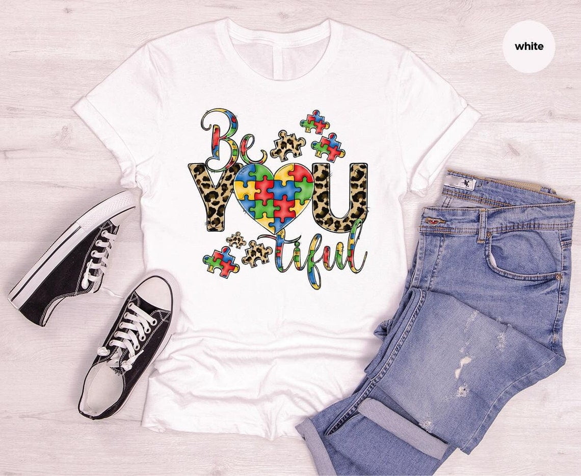 Autism Mom T Shirt, Autism Awareness Month Gifts, Autism Teacher Outfit ...