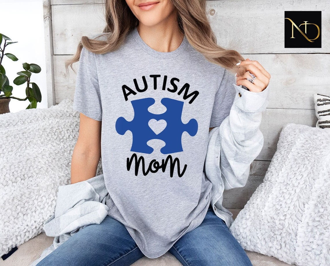 Autism Mom T-Shirt, Autism Mom Gift, Special Ed Mom, Autism Mother ...