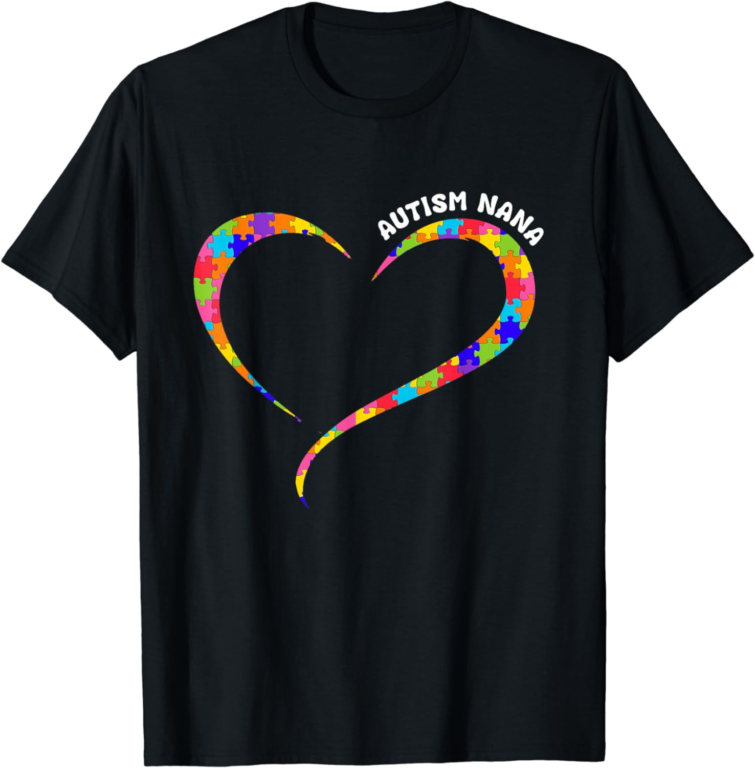 Autism Nana Autism Awareness Autistic Family T-Shirt - Walmart.com