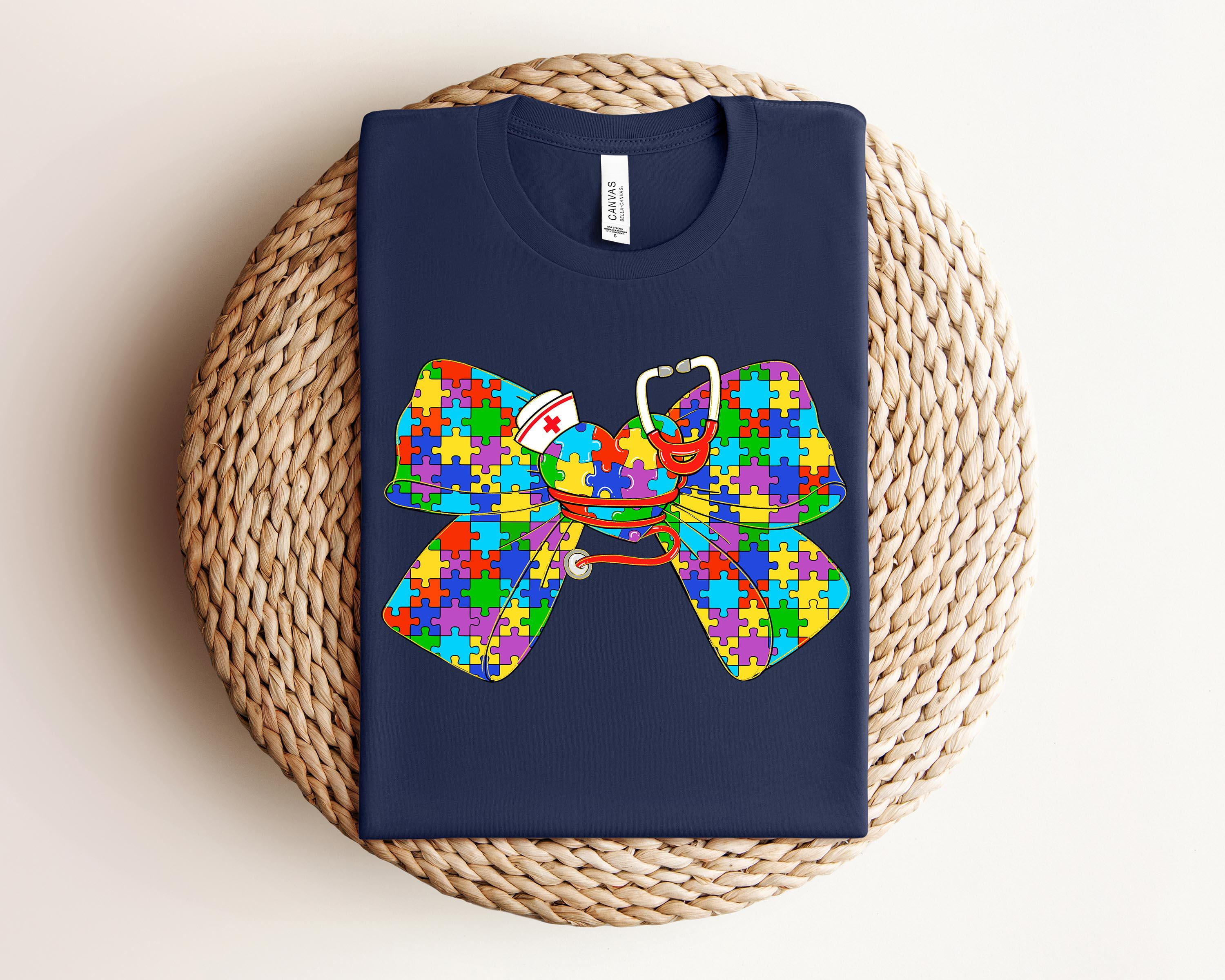 Autism Nurse Coquette Shirt Autism Doctor Shirt Autism Awareness Gift ...