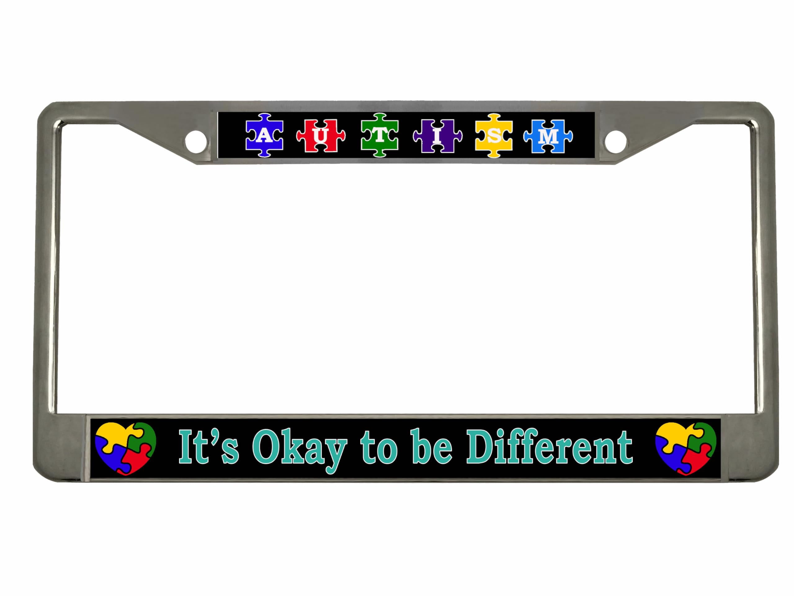 Autism It's Okay to Be Different,Autism Warrior Heavy Duty Metal ...