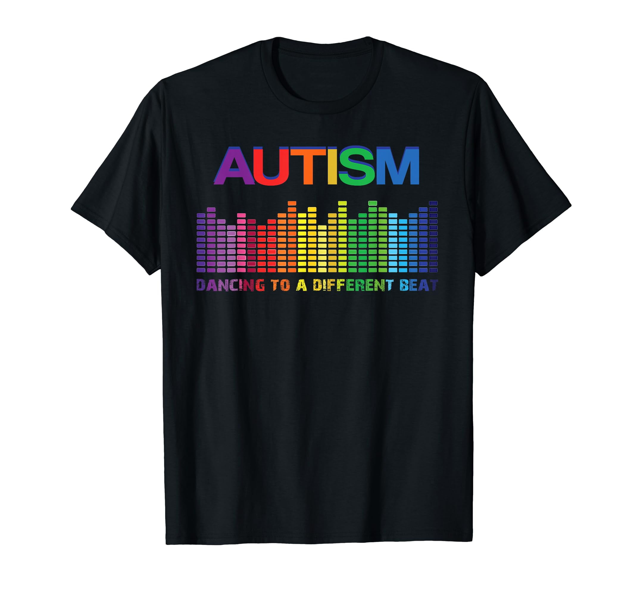 Autism Puzzle Autism Awareness Dancing To A Different Beat T-Shirt ...