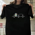 Autism Puzzle Heartbeats Neurodiversity Awareness H28988 Unisex T-Shirt ...