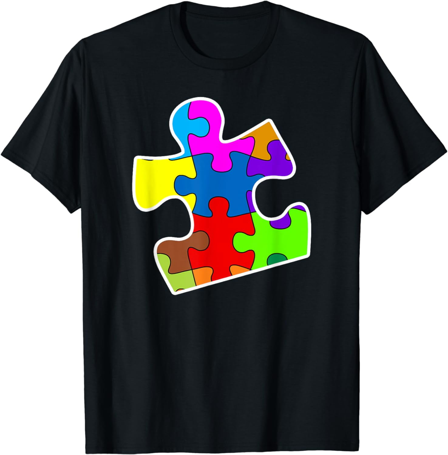 Autism Puzzle Piece Shirt - Autism Shirt - Walmart.com