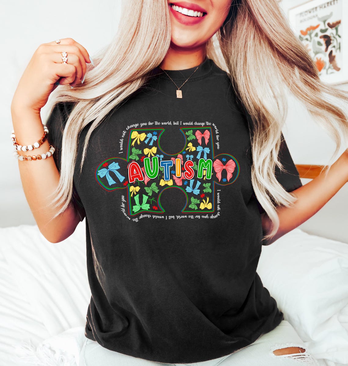 Autism Puzzle T Shirt, Autism Mom Shirt, Autism Shirt, Autism Awareness ...