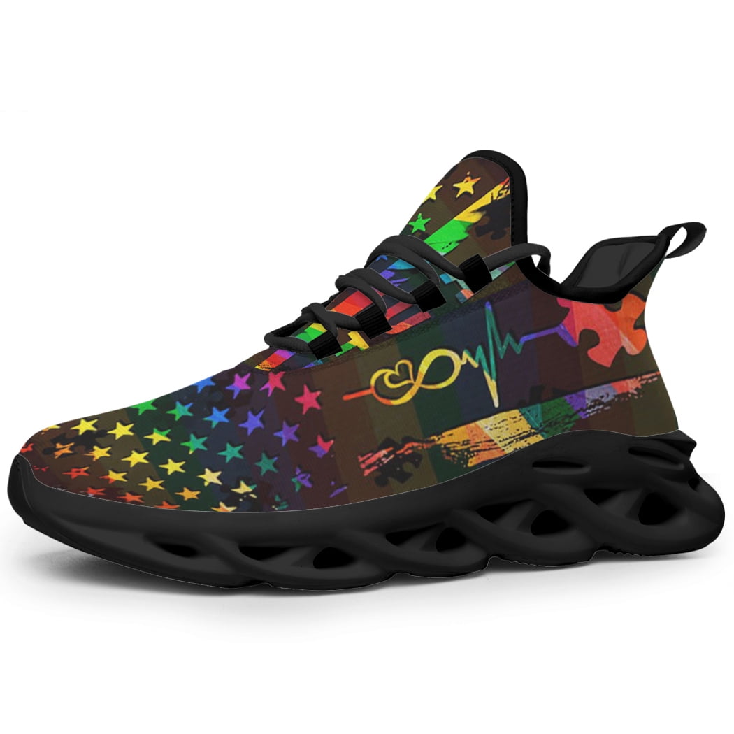 Autism Rights Movement Shoes Trail Running Shoe Non-Slip Breathable ...