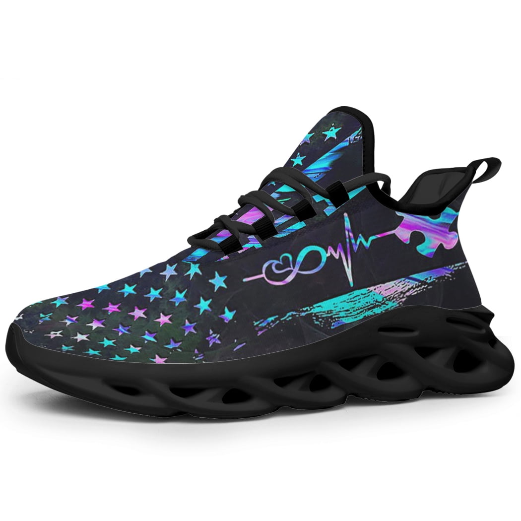 Autism Rights Movement Shoes Trail Running Shoe Non-Slip Breathable ...