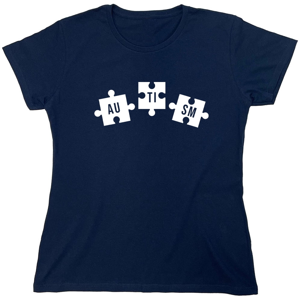 Autism Sarcastic Humor Novelty Funny Women's Casual Tees - Walmart.com