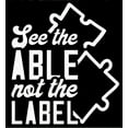 Autism - See the Able - Premium Vinyl Decal/Sticker - Walmart.com