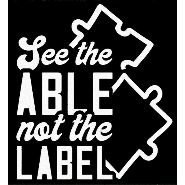 Autism - See the Able - Premium Vinyl Decal/Sticker - Walmart.com