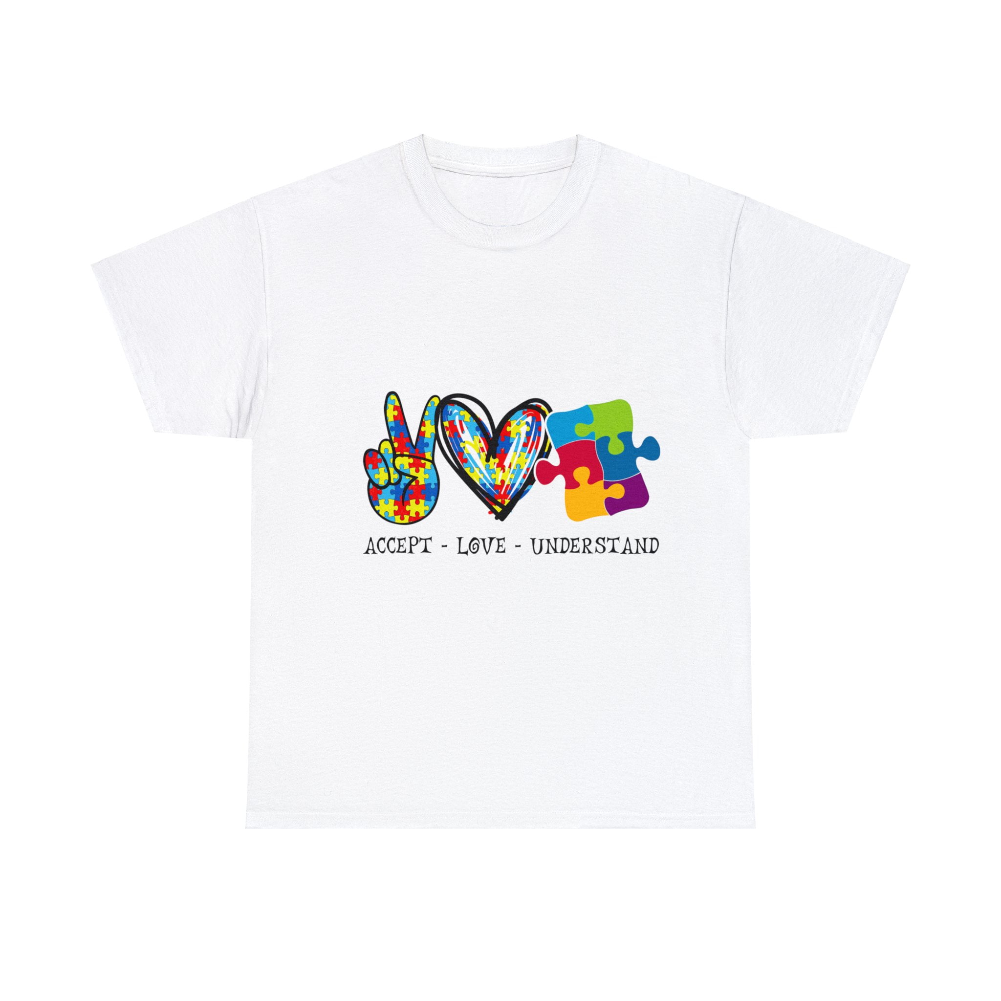 Autism Shirt, Accept Love Understand Shirt, Autism Acceptance ID-0226 ...