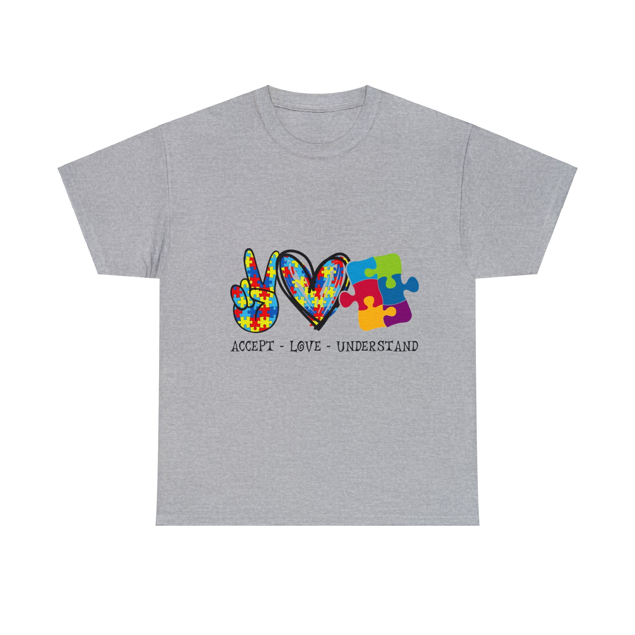Autism Shirt, Accept Love Understand Shirt, Autism Acceptance ID-0226-JYTU - Walmart.com