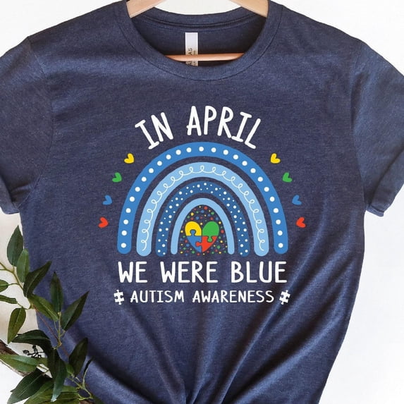 Autism Shirt Autism Awareness Shirt In April We Wear Blue Autism Group ...