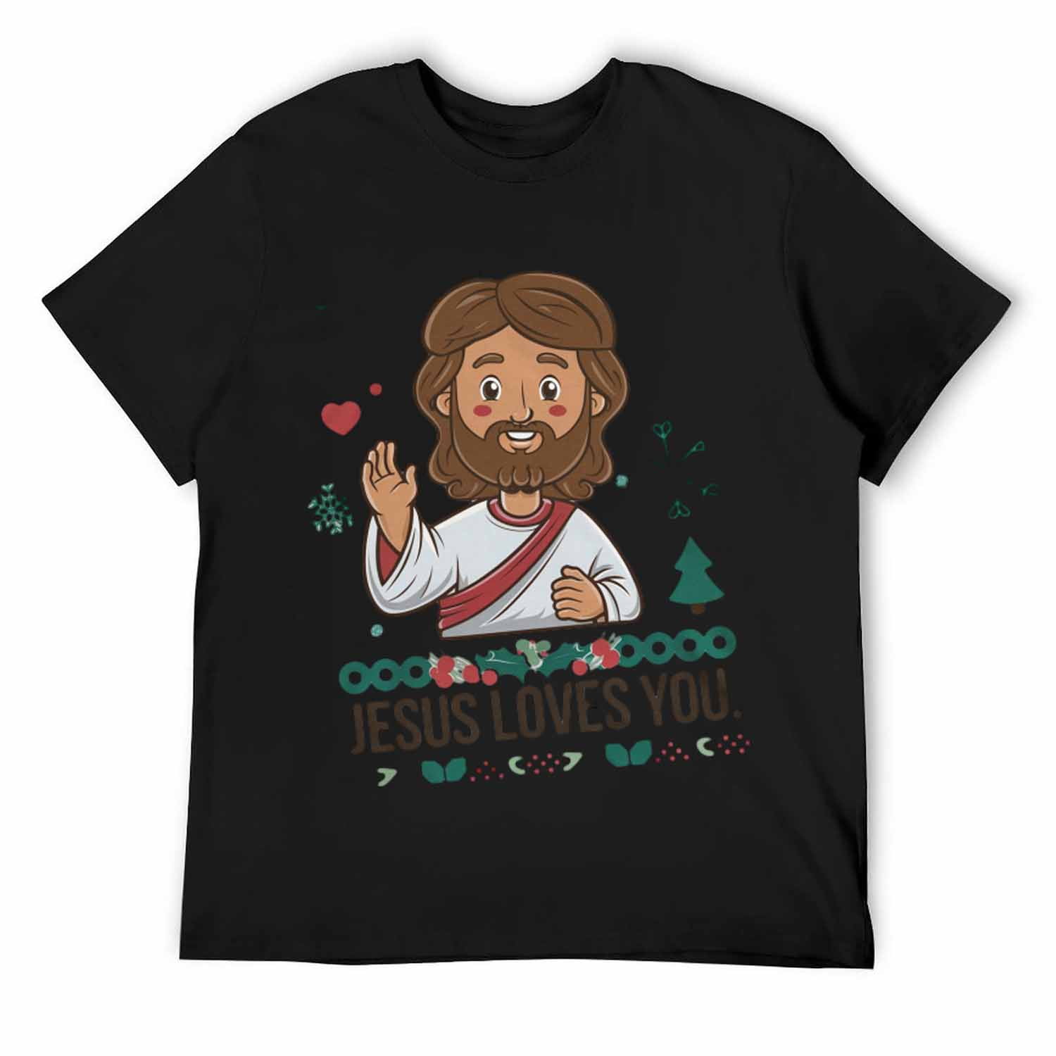 Autism Shirt Autistic Jesus loves you. T-Shirt - Walmart.com