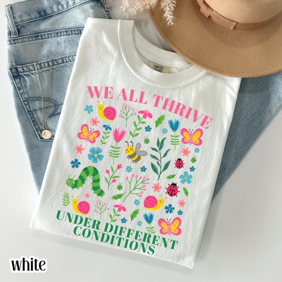 Autism Shirt Diversity Inclusion TShirt SPED Teacher Tee Neurodiversity ...